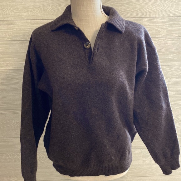 Robert Banks | Sweaters | Robert Banks Merino Wool Polo Collar Sweater ...